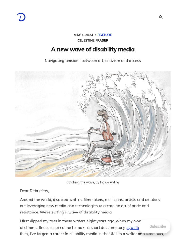 A New Wave of Disability Media | PDF