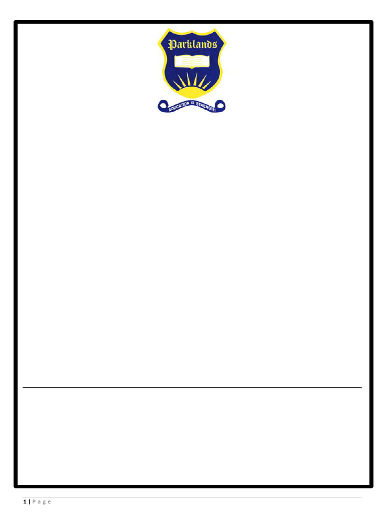 Grade 10 Physical Science March 2024 Control Test | PDF