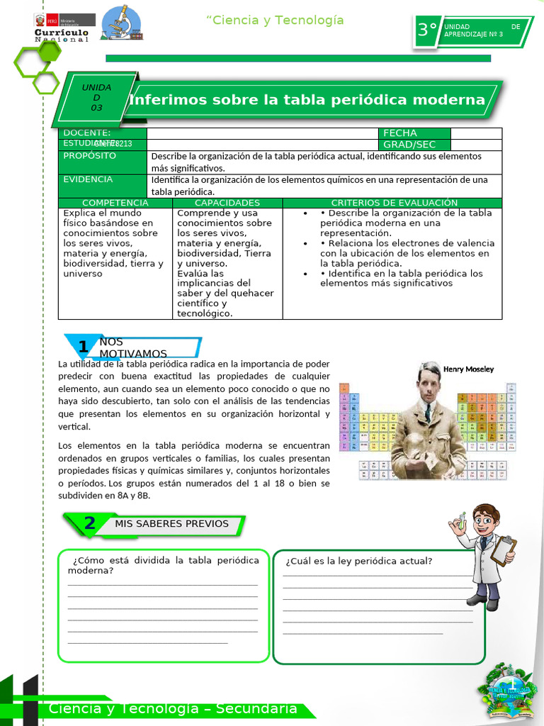 A-3º Act 2 Cyt Und 3 - Sem 1 | PDF
