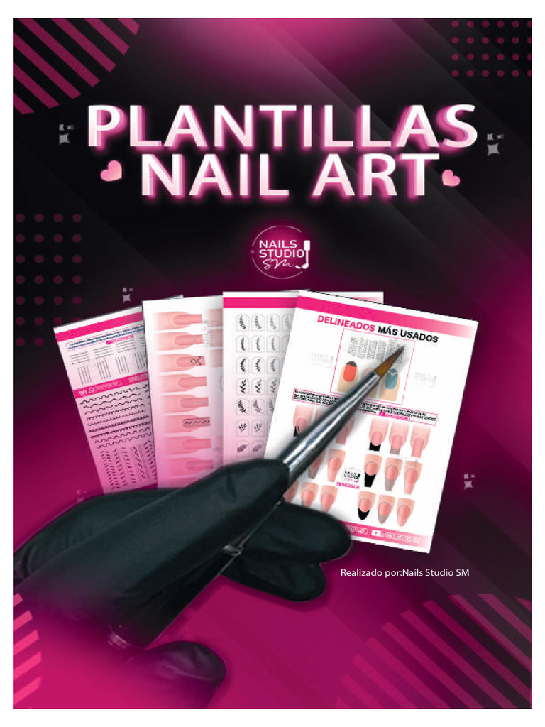 'Plantillas Nail Art | PDF