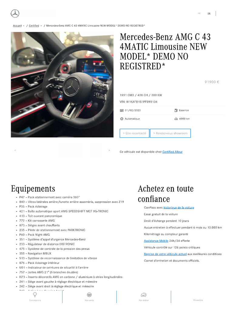 Certified Mercedes-Benz AMG C 43 4MATIC.. | PDF