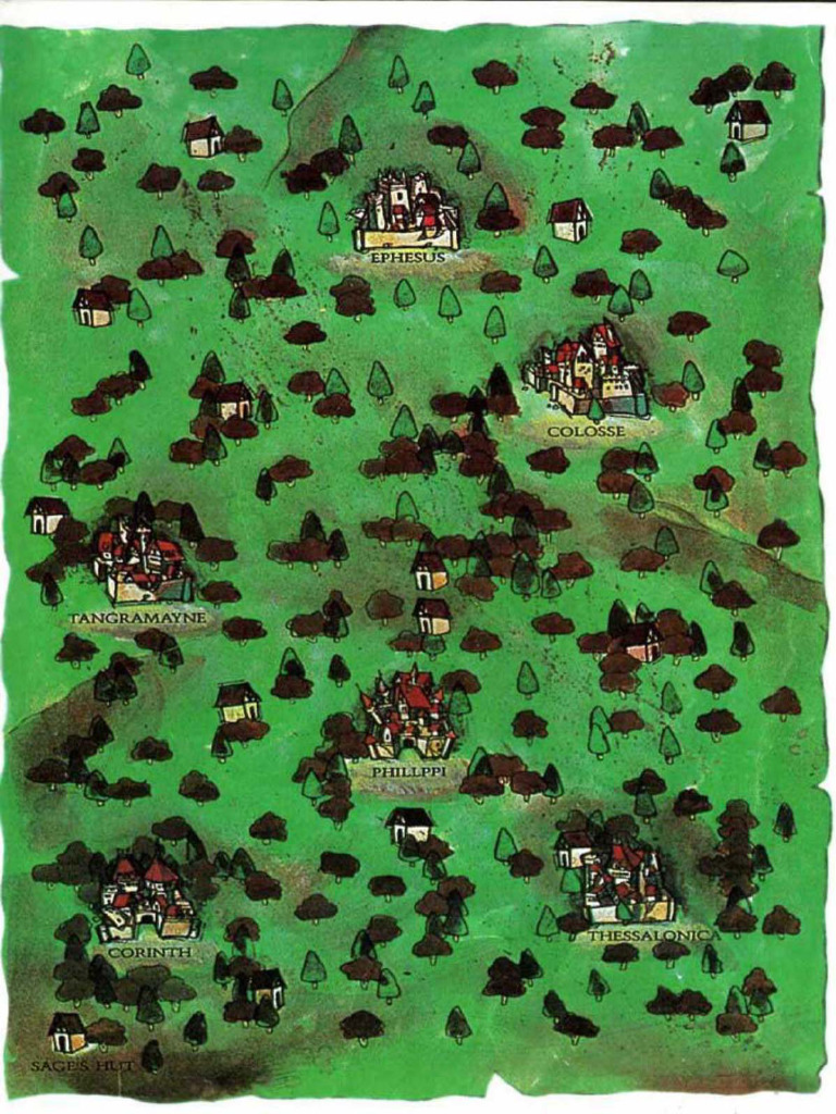 The Bard's Tale II - The Destiny Knight (Map - 1986) | PDF