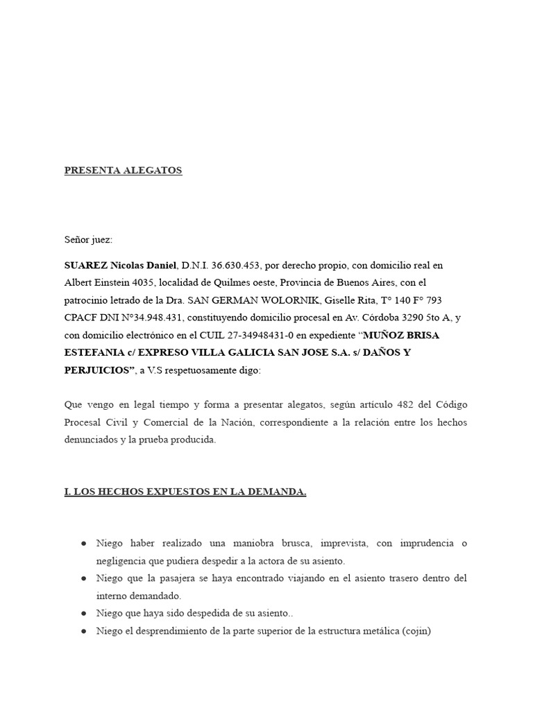 PRESENTA ALEGATOS - Signed | PDF