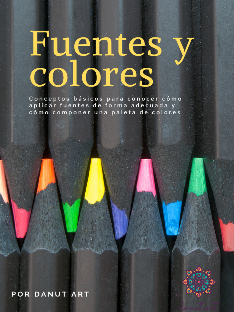Ebook Fuentes y Colores Danut Art | PDF