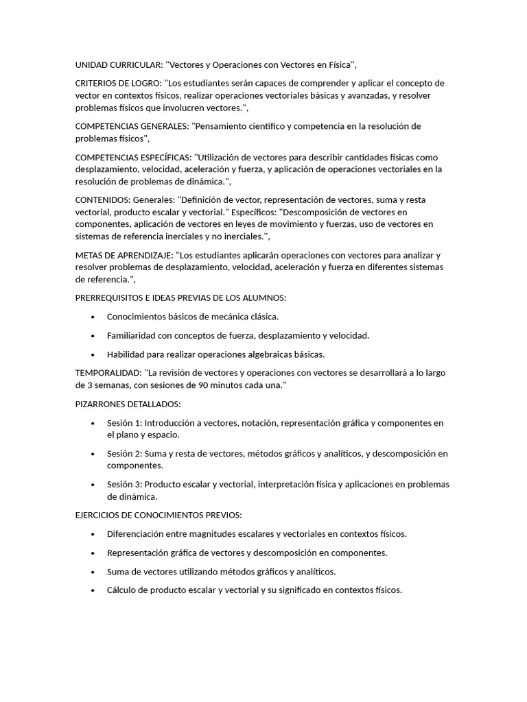 UNIDAD CURRICULAR Repaso para 2 Emt Agrario | PDF