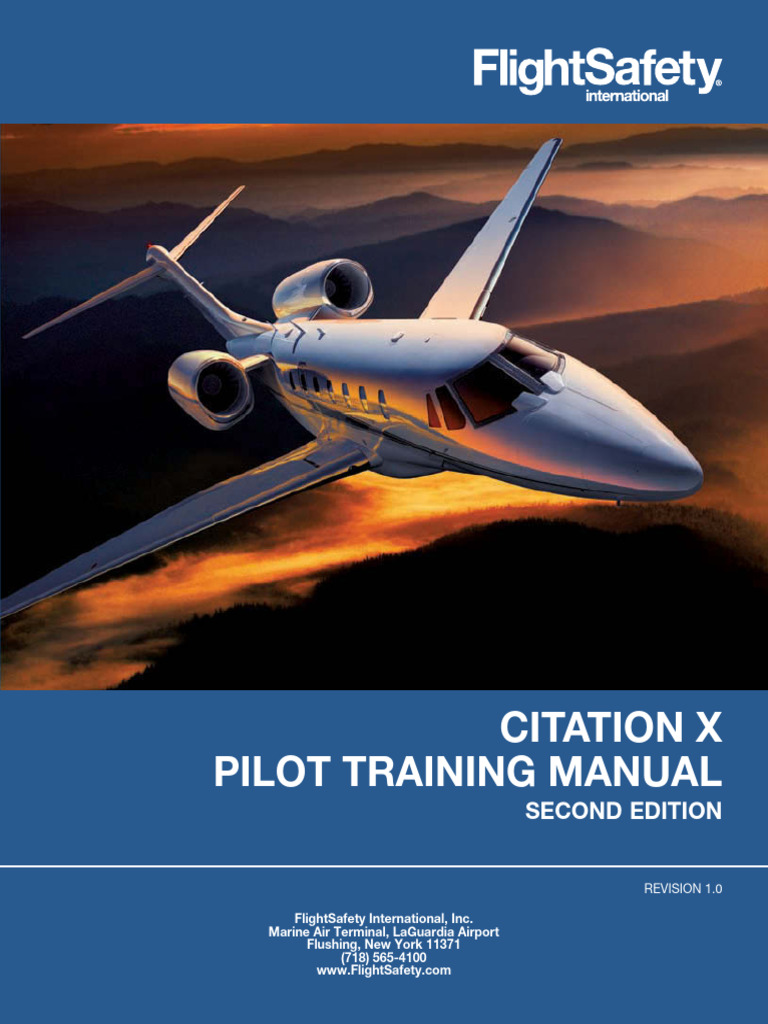 Citation X 1V PTM SE r1.0 Epub | PDF | Empennage | Landing Gear