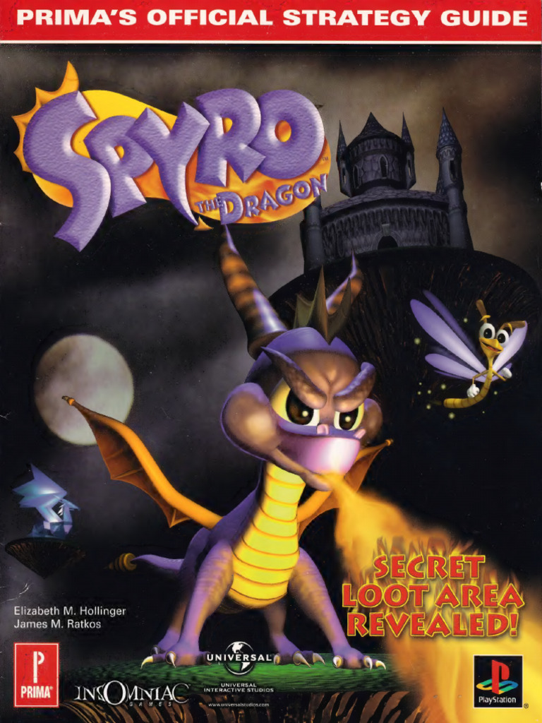 Spyro the Dragon - Prima's Official Strategy Guide (1998) | PDF | Gaming