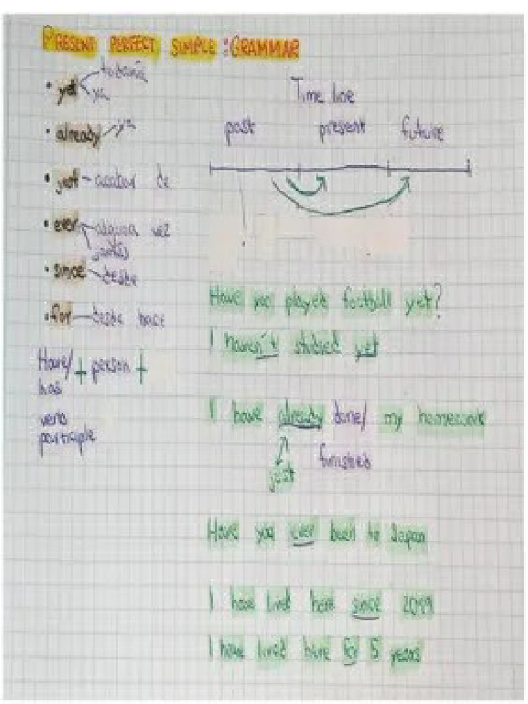 Present Perfect Simple | PDF