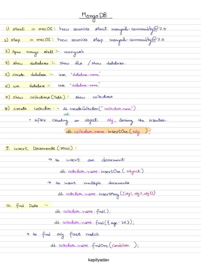 Mongodb | PDF Mongodb | PDF
