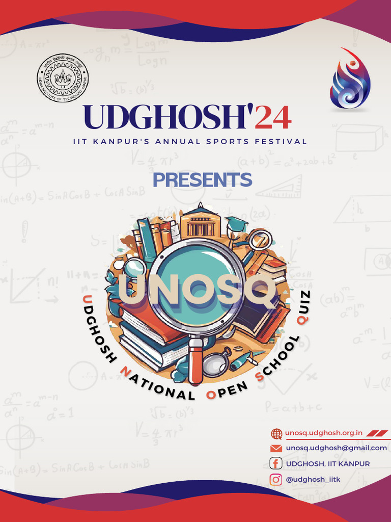 UNOSQ'24 Brochure | PDF