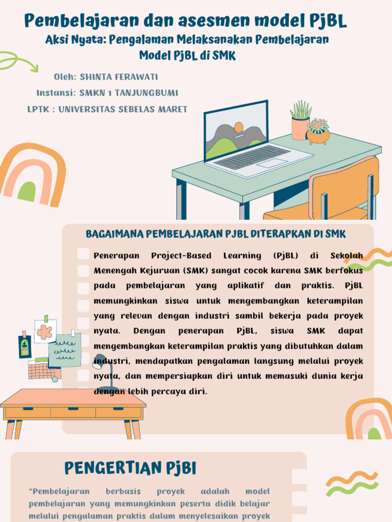 Pembelajaran Dan Asesmen Model PJBL | PDF
