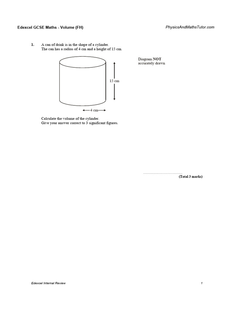 HTTPS:/PMT - physicsandmathstutor.com/download/Maths/GCSE/Topic Qs/Ede | PDF