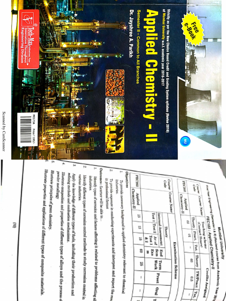 Engg Chemistry 2 Techmax Horizontal | PDF