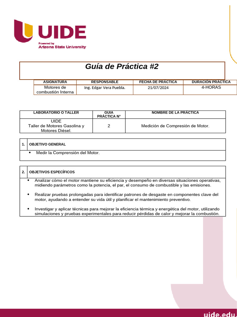Formato de Guía de Prácticas | PDF