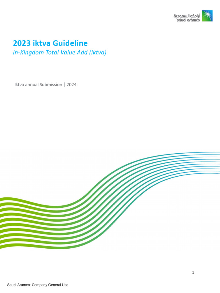 2023 Iktva Guideline | PDF