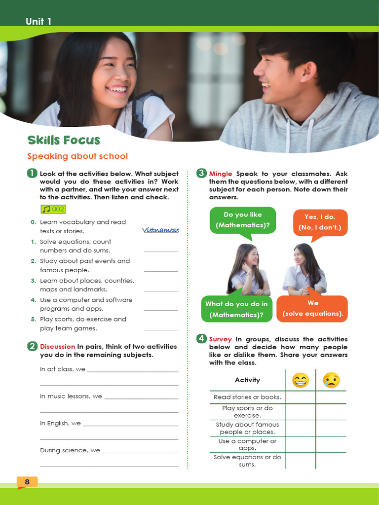 GL6 - Unit 1 - Lesson 3 - Student's Book | PDF