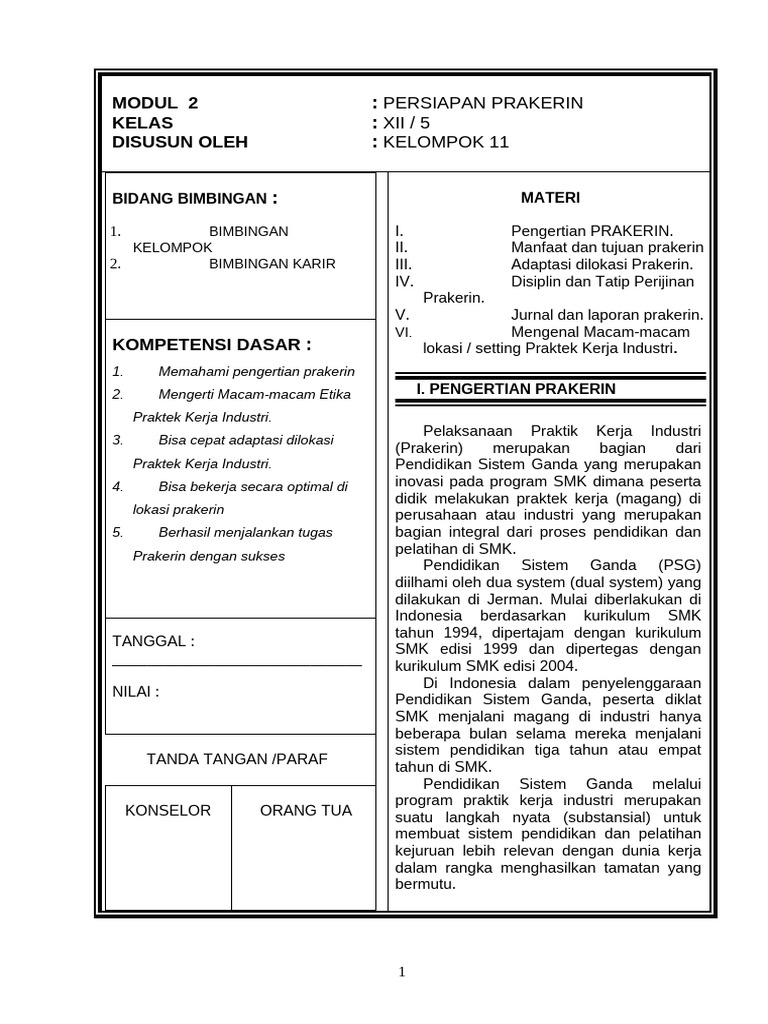 KEL. 11 TUGAS MODUL | PDF