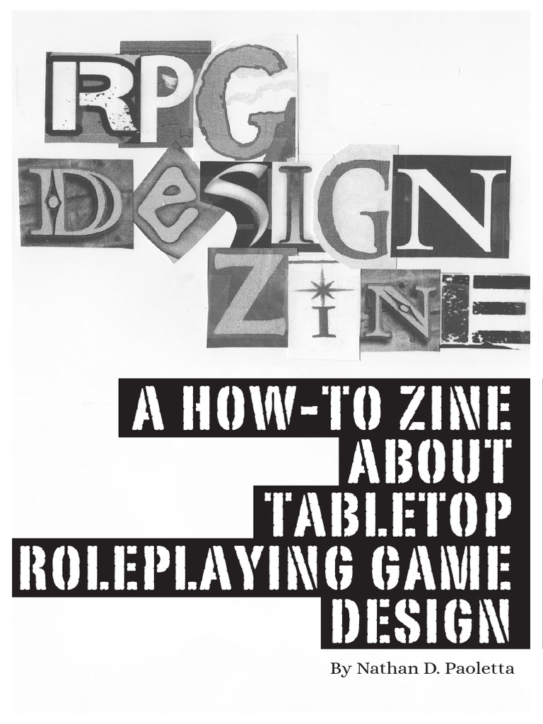 RPG Zine Screen | PDF