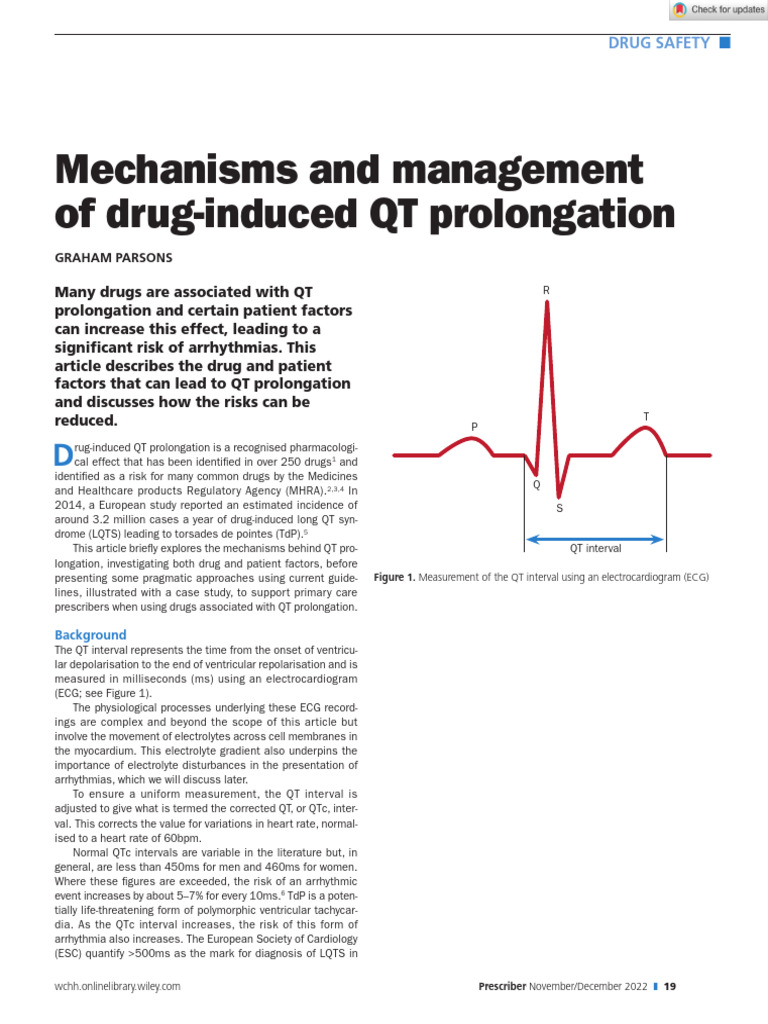 Prescriber - 2022 - Parsons - Mechanisms and management of drug‐induced ...