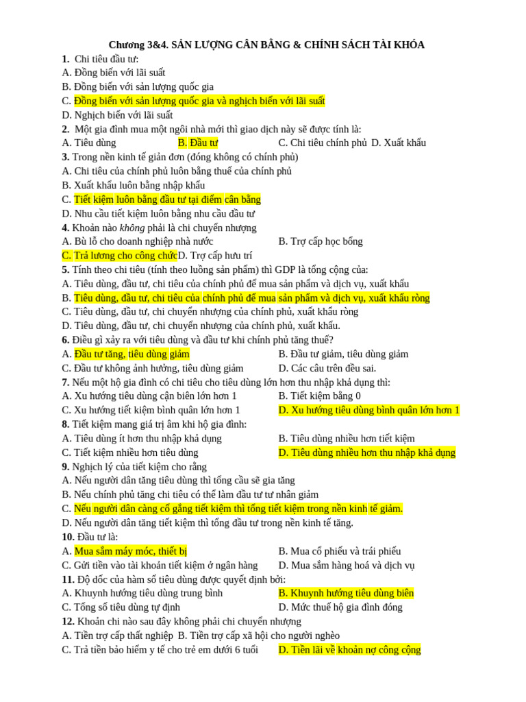 Dapan BaitapKTVM1 | PDF