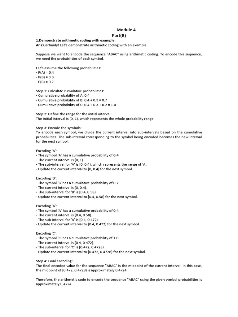 Module 4 Part-B | PDF