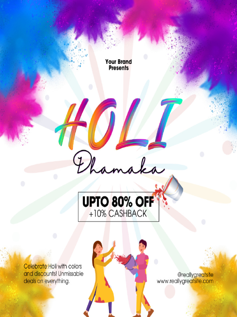 Holi Poster | PDF
