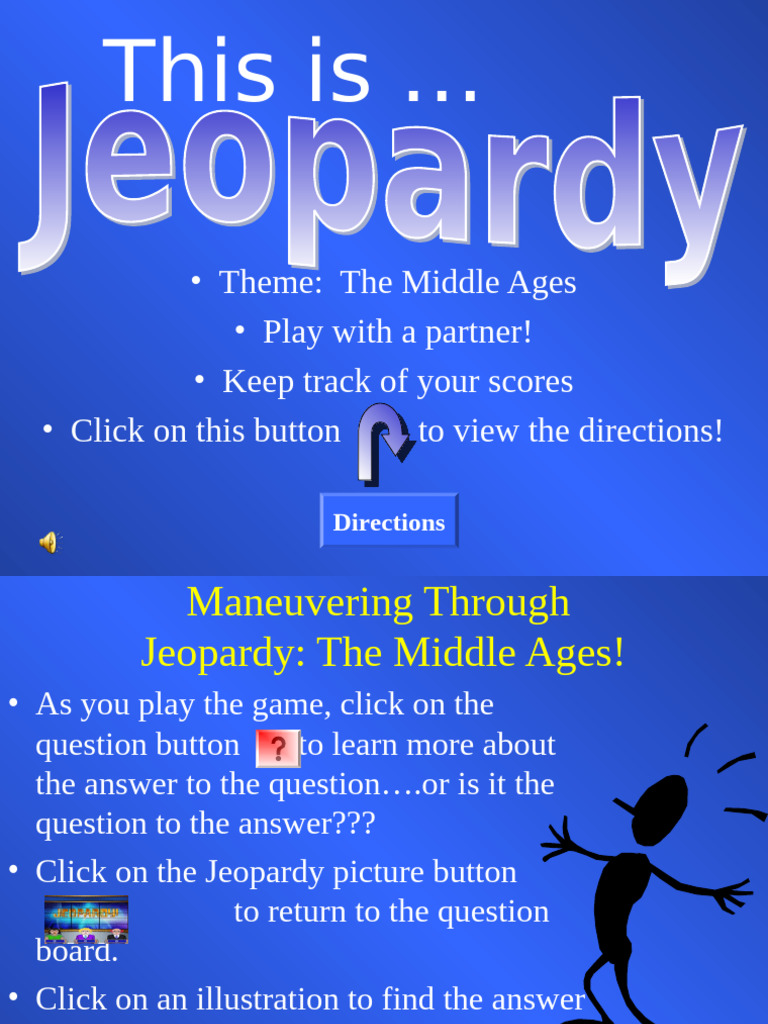 ACTV Jeopardy Middle Ages | PDF
