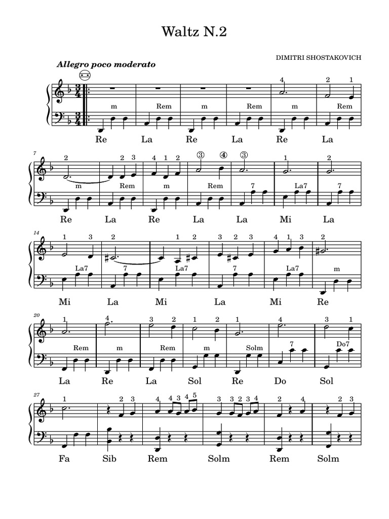 Waltz - N.2 Copia Completa | PDF