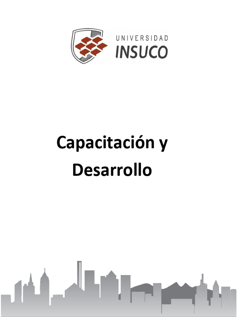 Capacitación y Desarrollo | PDF Capacitación y Desarrollo | PDF
