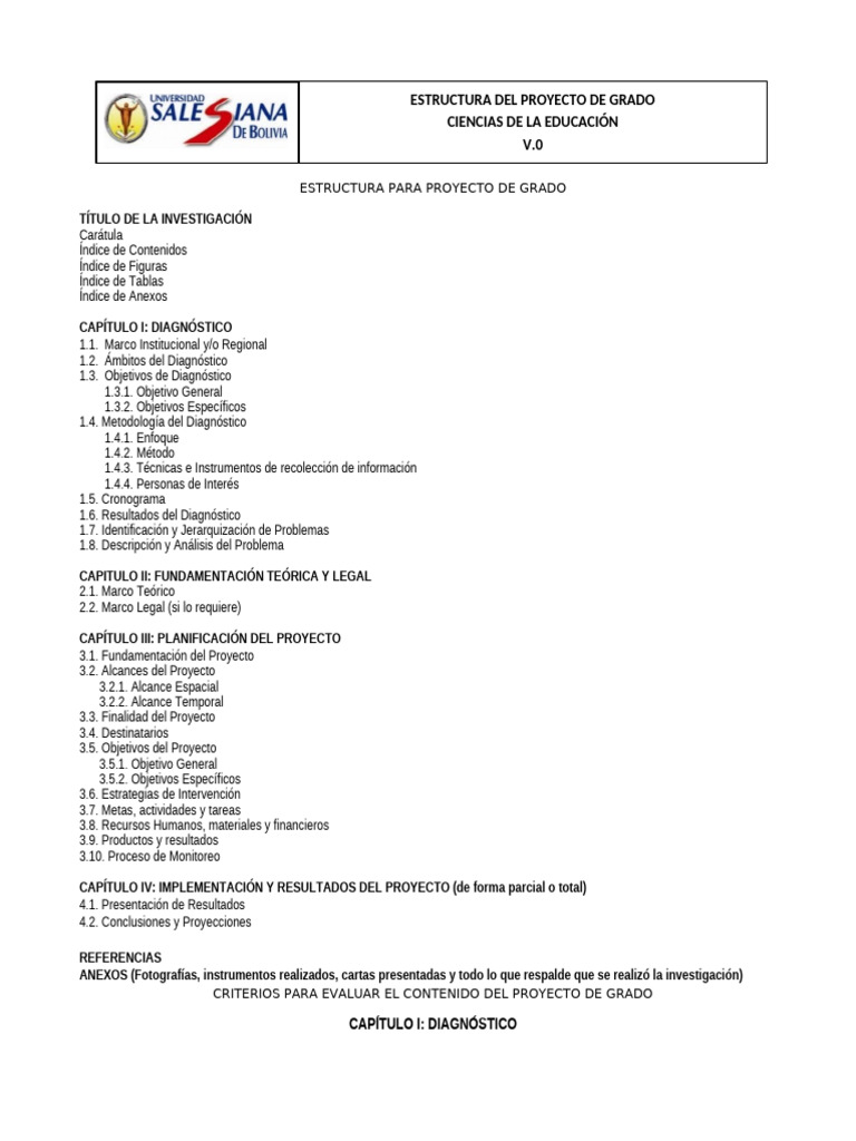 Proyecto de Grado | PDF