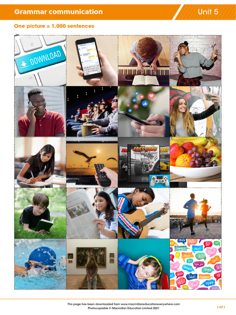 A1PLUS U5 Grammar Communication | PDF