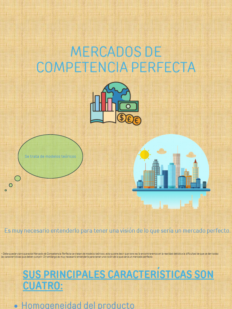 Características del Mercado Perfecto | PDF | Mercado (economía ...