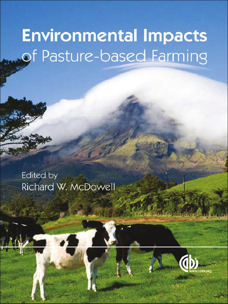 Environmental Impacts of Pasture-Based Farming | PDF