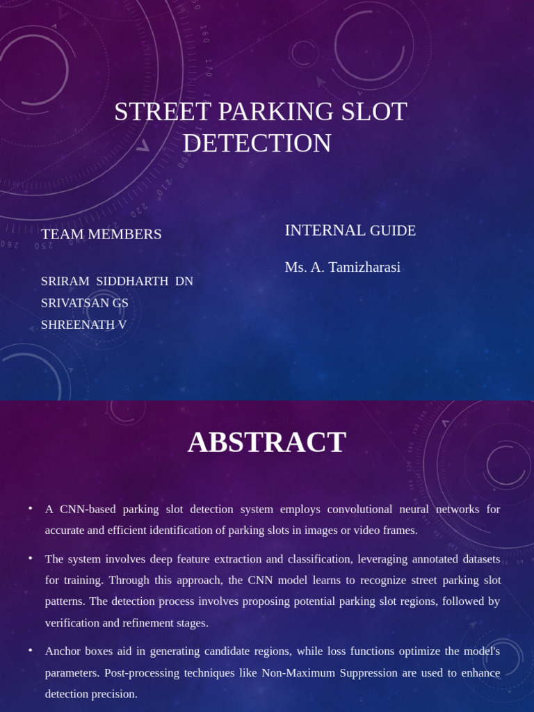 CNN-Based Car Parking Slot Detection | PDF CNN-Based Car Parking Slot Detection | PDF