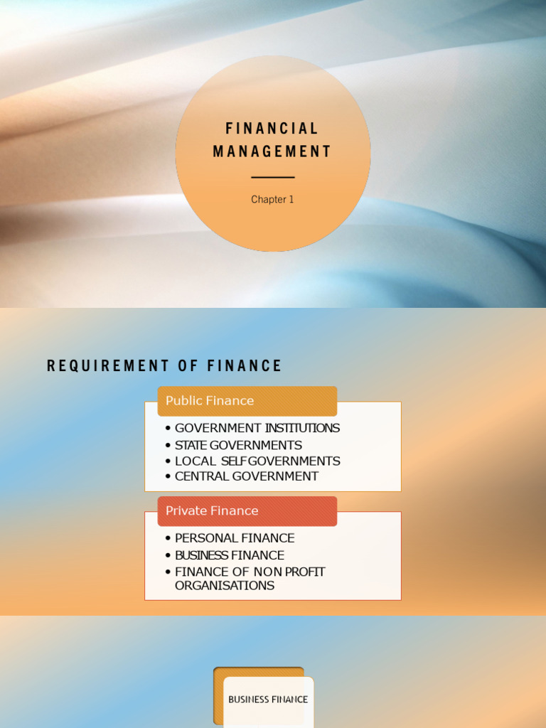 Chapter 1 - FM | PDF