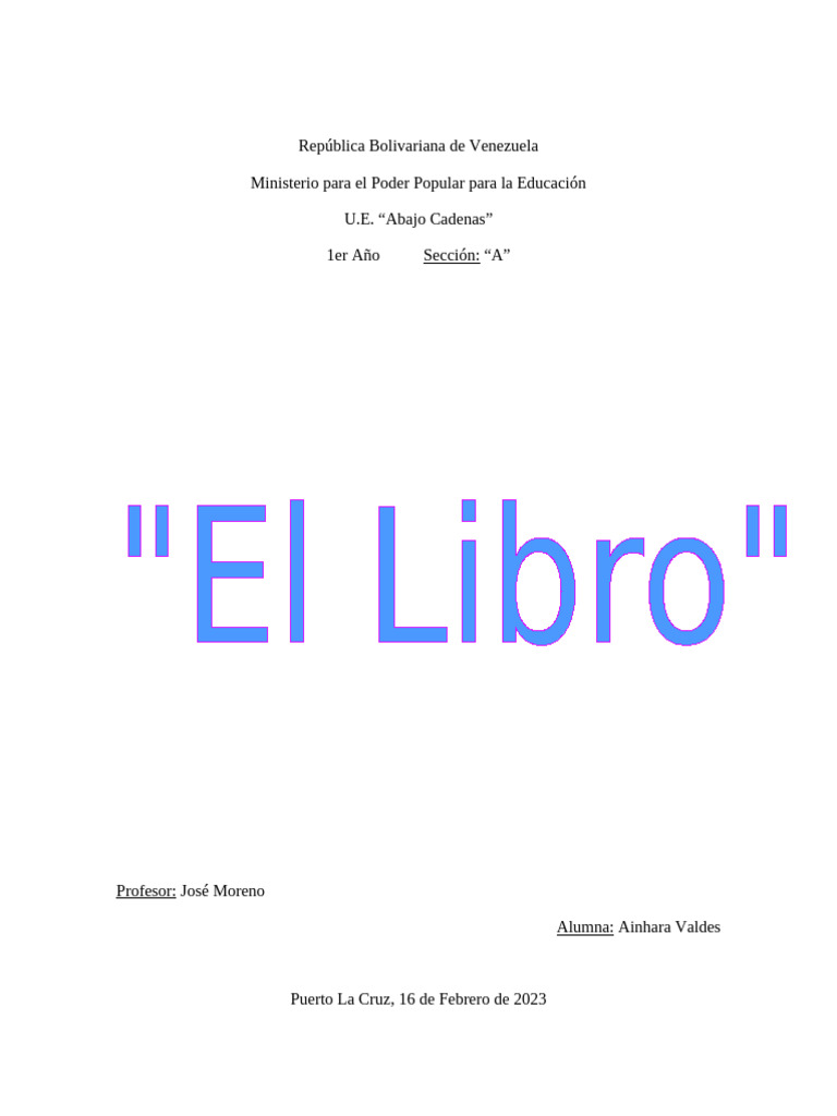 El Libro | PDF