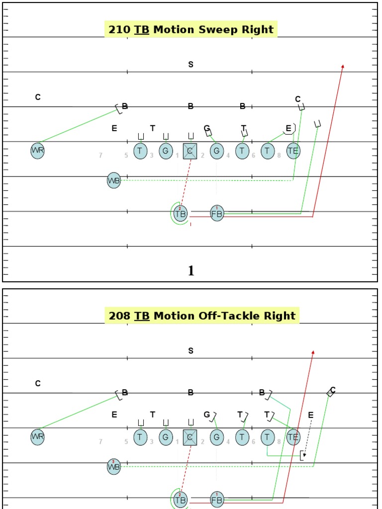Single Wing Offense Playbook 2.0 | PDF | American Football | National ...