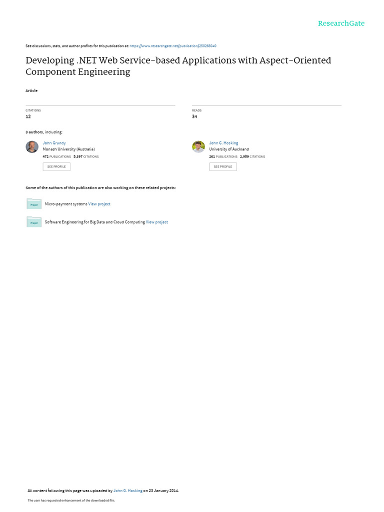 Developing NET Web Service-Based Applications With | PDF