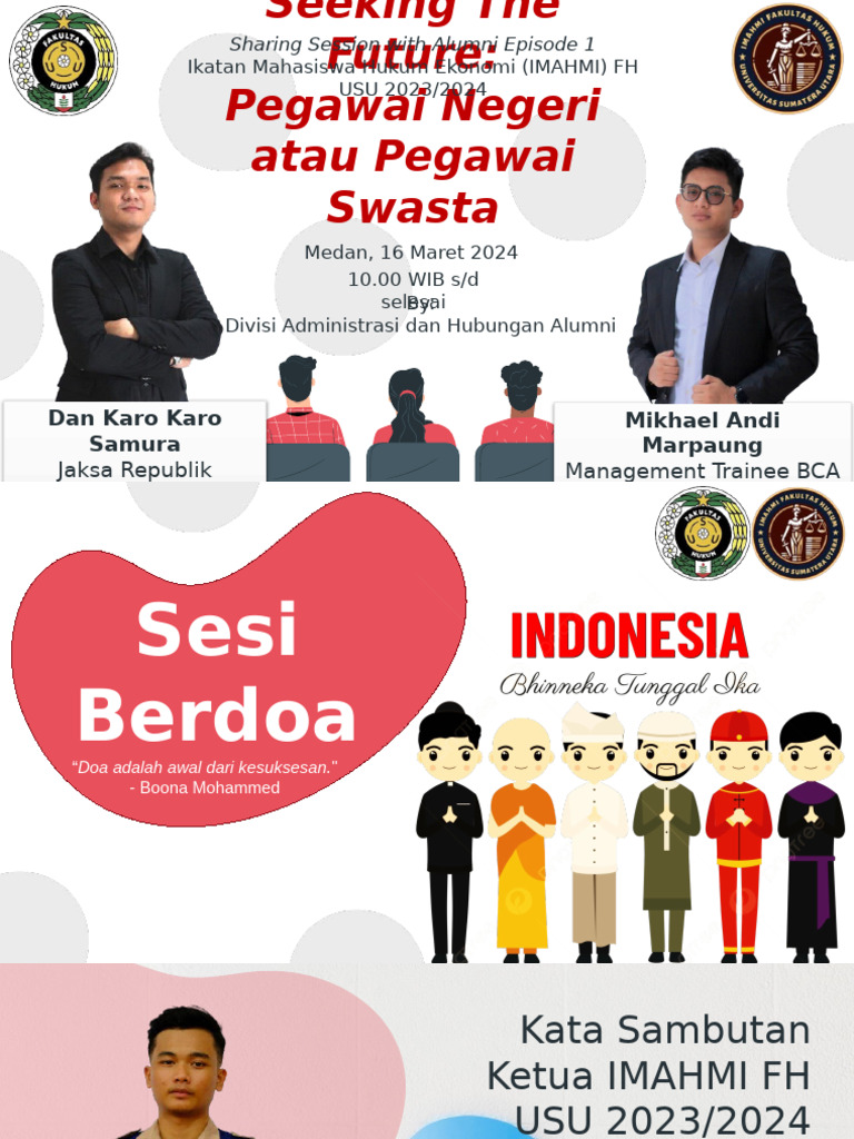 Sharing Session With Alumni 16 Maret 2024 | PDF