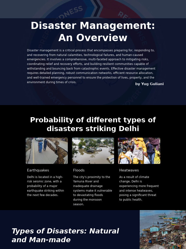 Disaster-Management (Social Science) | PDF