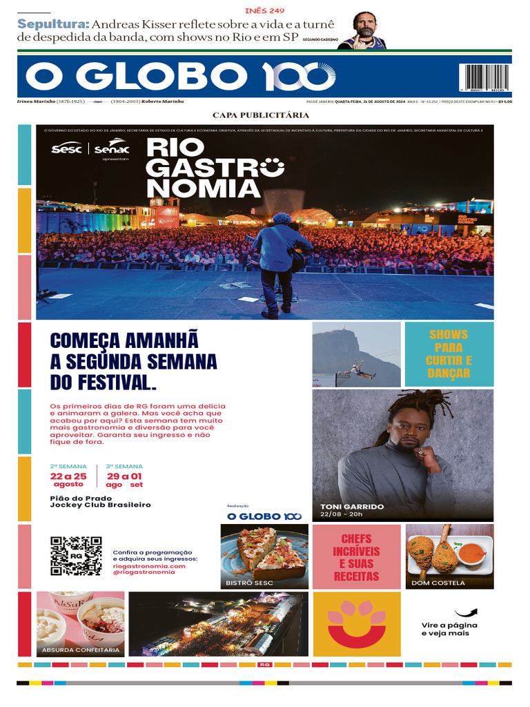 O Globo 210824 | PDF