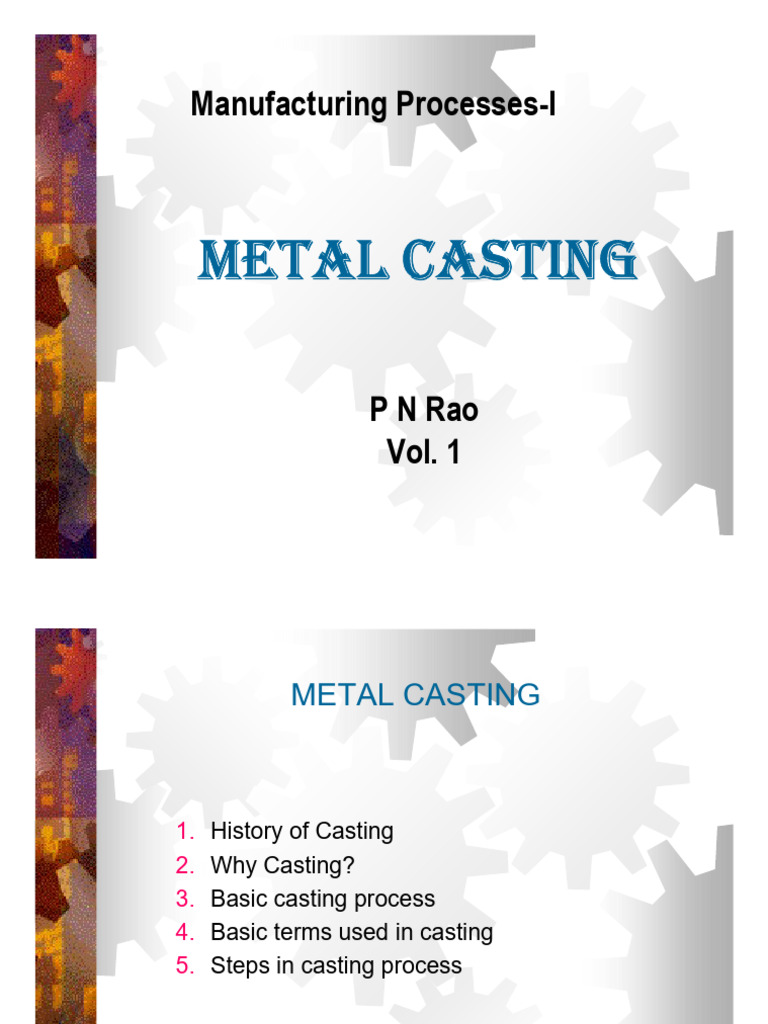 01 Casting | PDF