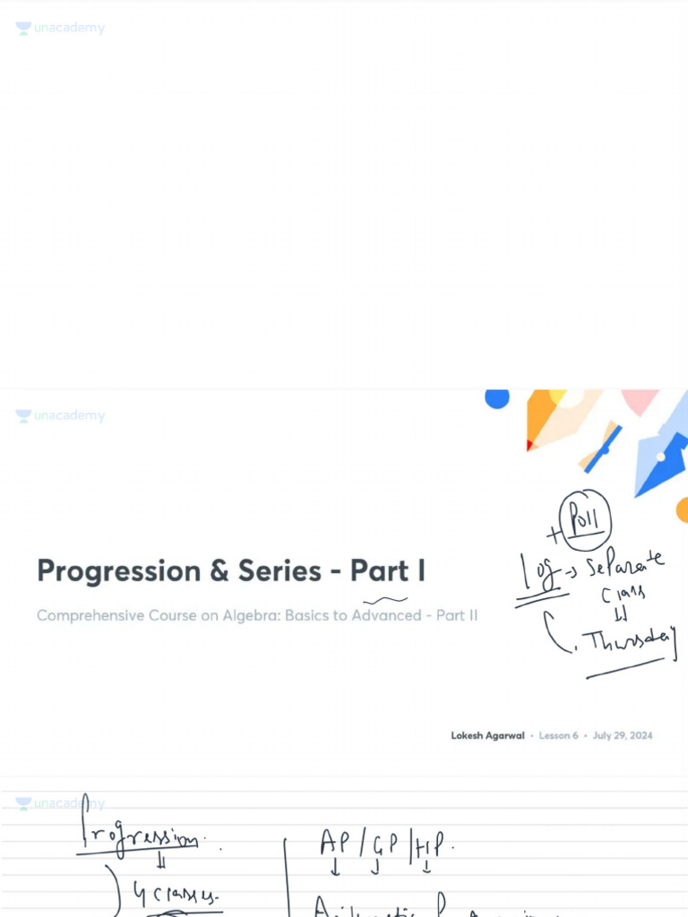 Progression Series Part I With Anno | PDF