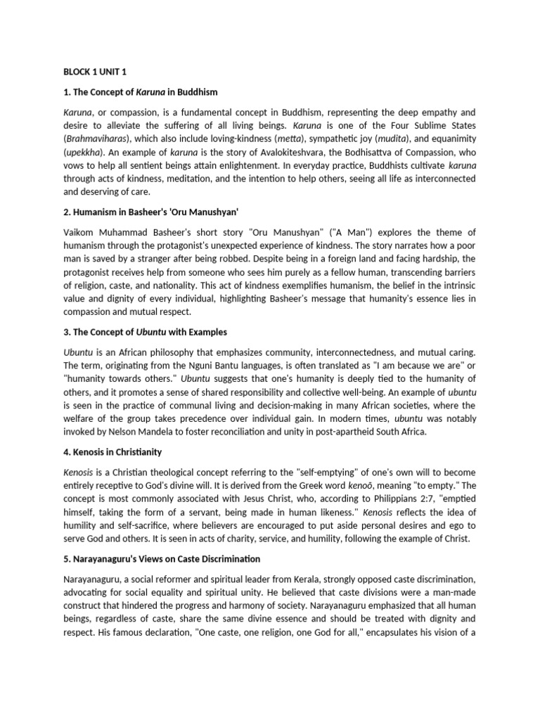 BLOCK 1 UNIT 1 ASIGNMENT Q&A | PDF