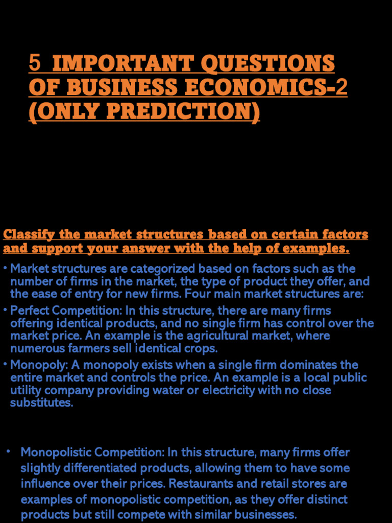 Important Questions | PDF