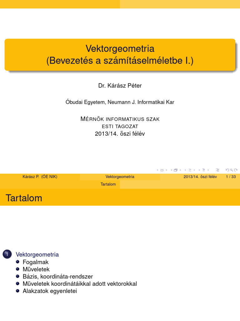 04 Vekt Geom | PDF
