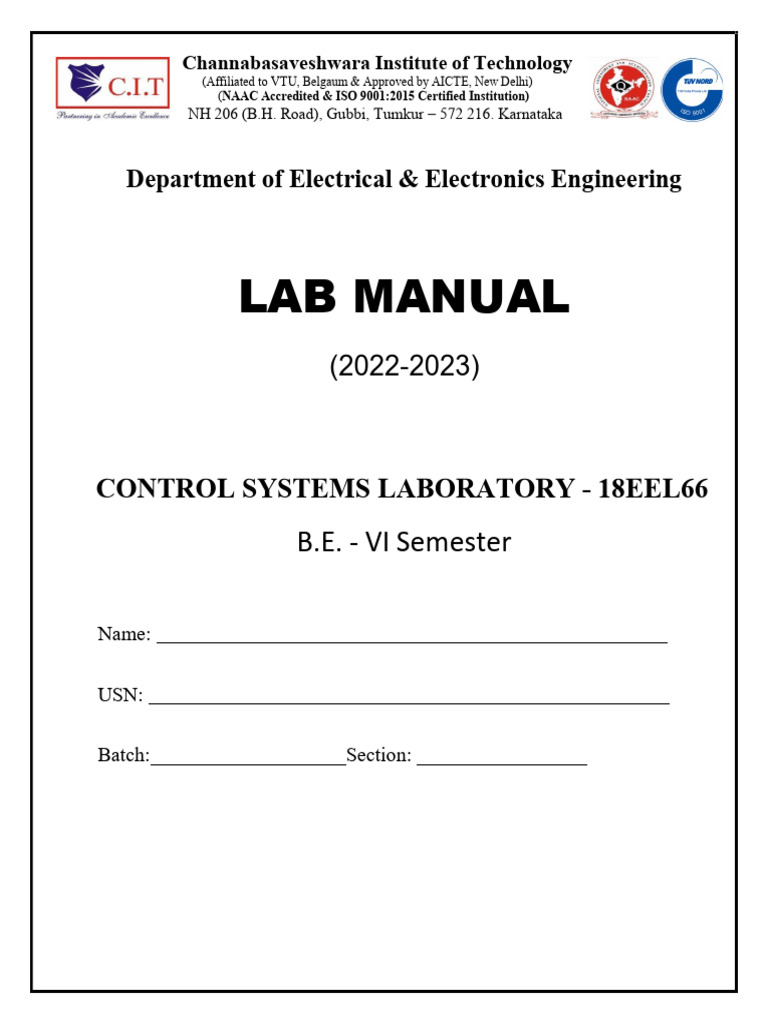 CSLab 2023 | PDF