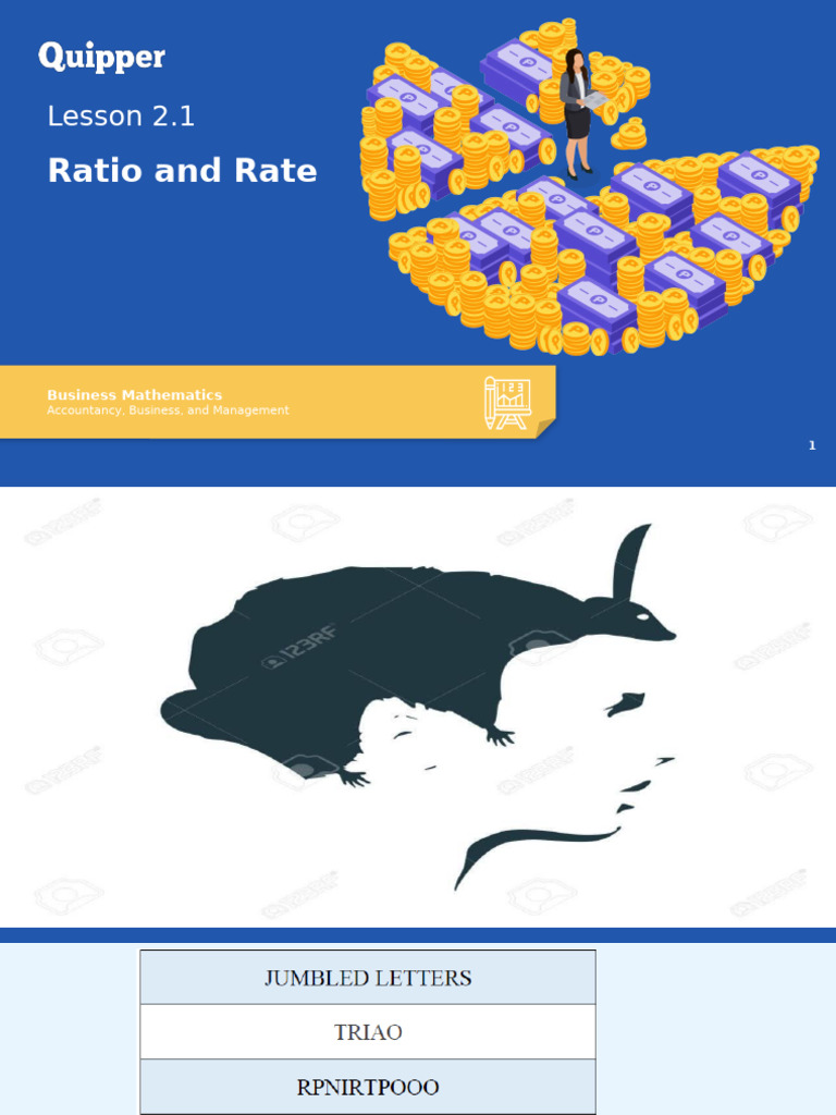 Ratio and Proportion | PDF