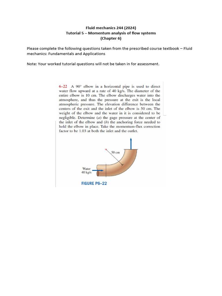 Tutorial 5 2024 V1 | PDF