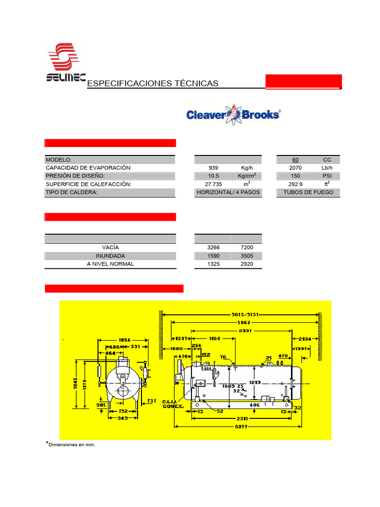 Ficha Tecnica CB60 | PDF